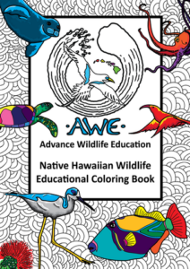 AWE Hawaiian Wildlife Coloring Book – Maui Forest Bird Recovery Project